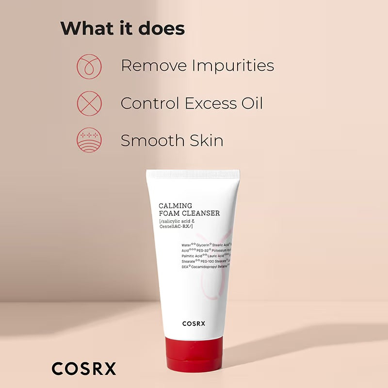 HomeSense Kolkata | COSRX AC Collection Calming Foam Cleanser (150ml)